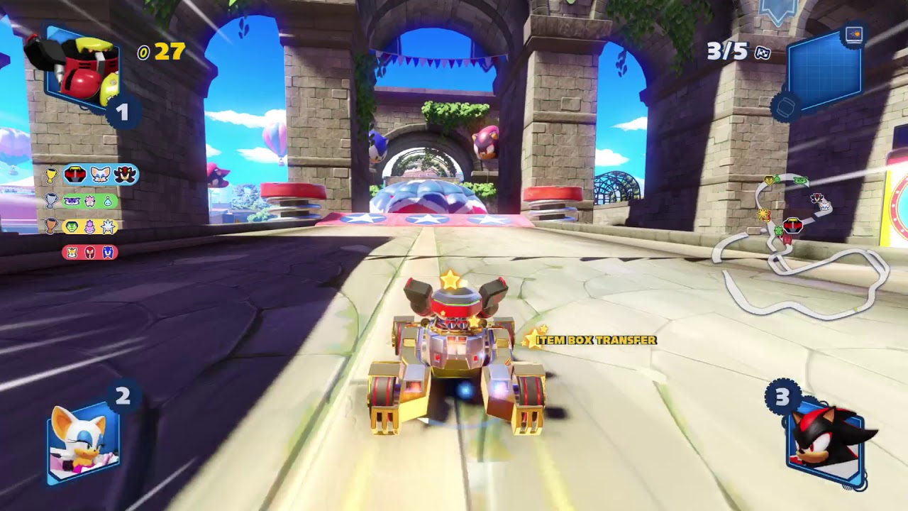 Team Sonic Racing - Team Dark - Omega - YouTube