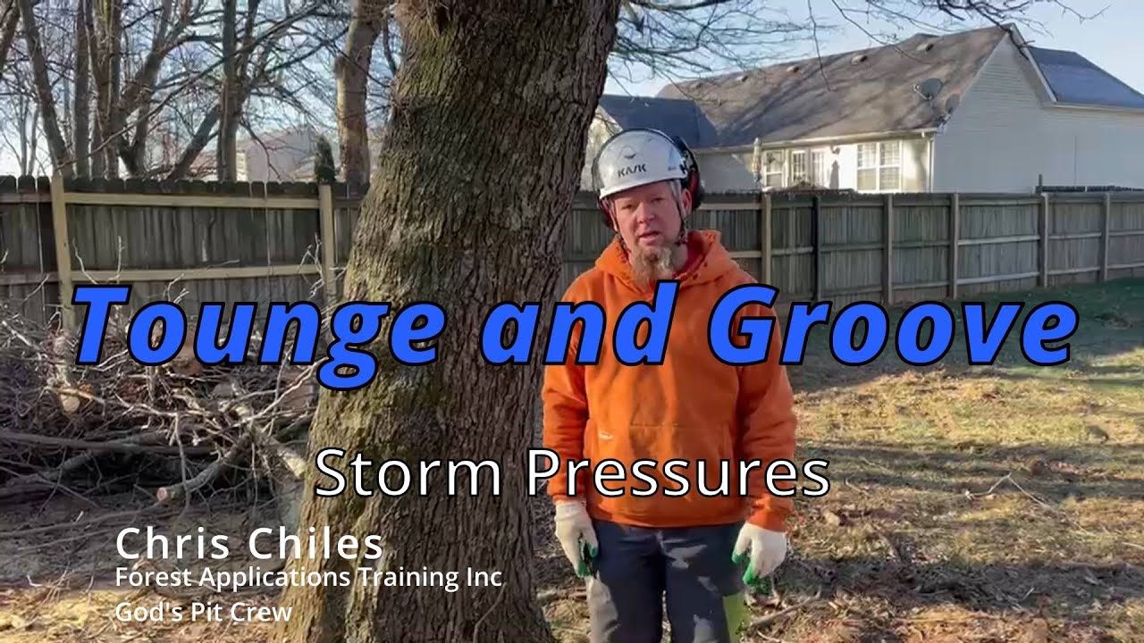 Chris Chiles Tounge n Groove #chainsawsafety #chainsaw #education - YouTube