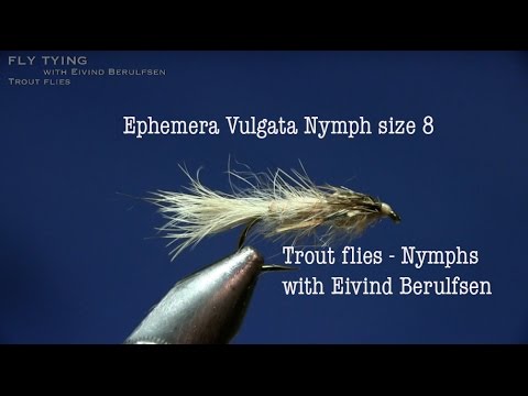 Fly Tying - Ephemera Vulgata Nymph with Eivind Berulfsen - YouTube