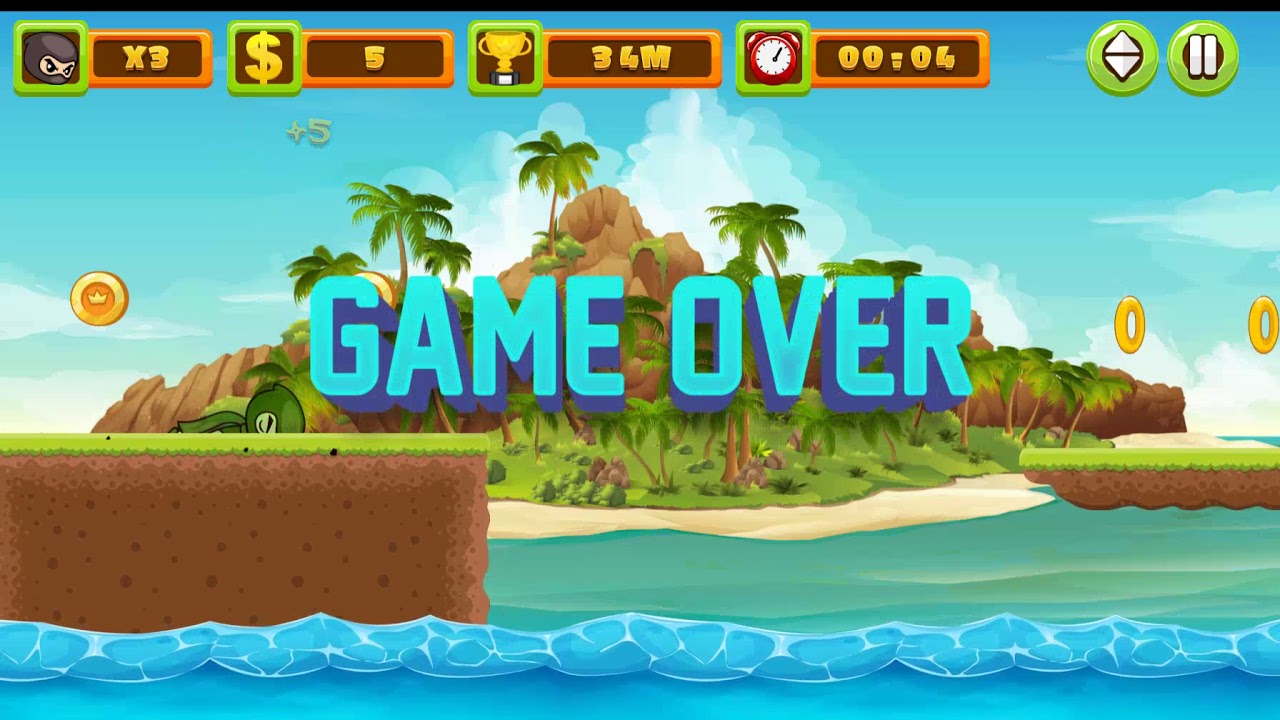 GREEN NINJA RUN gameplay bestcrazygames - YouTube