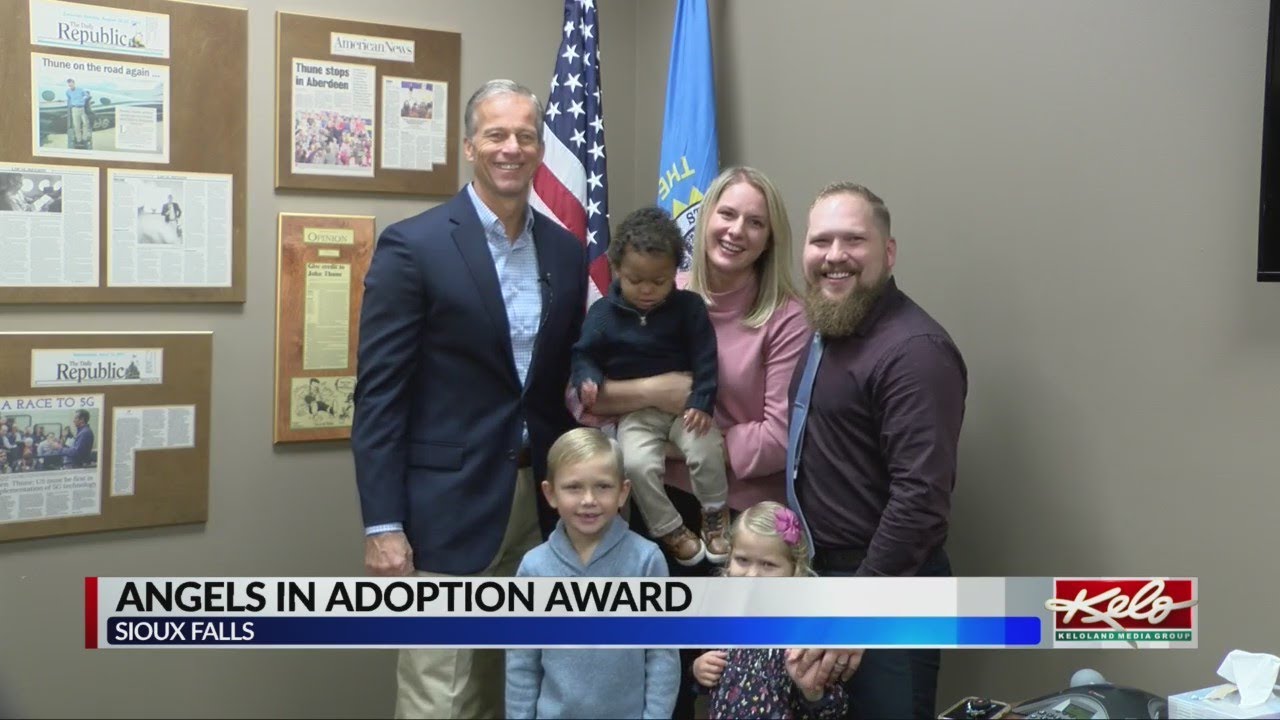 KELOLAND's Bridgett Bennett and husband awarded with Angels in Adoption ...