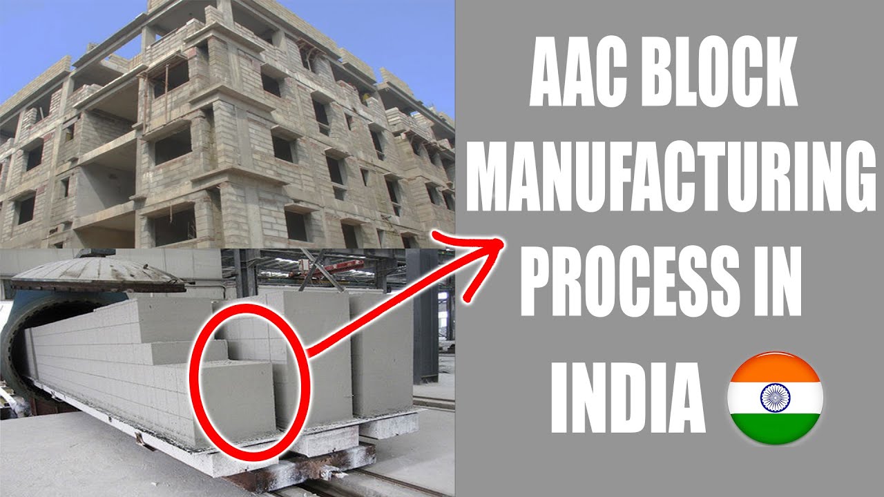AAC Block Manufacturing Process In India – Explained in Hindi - YouTube