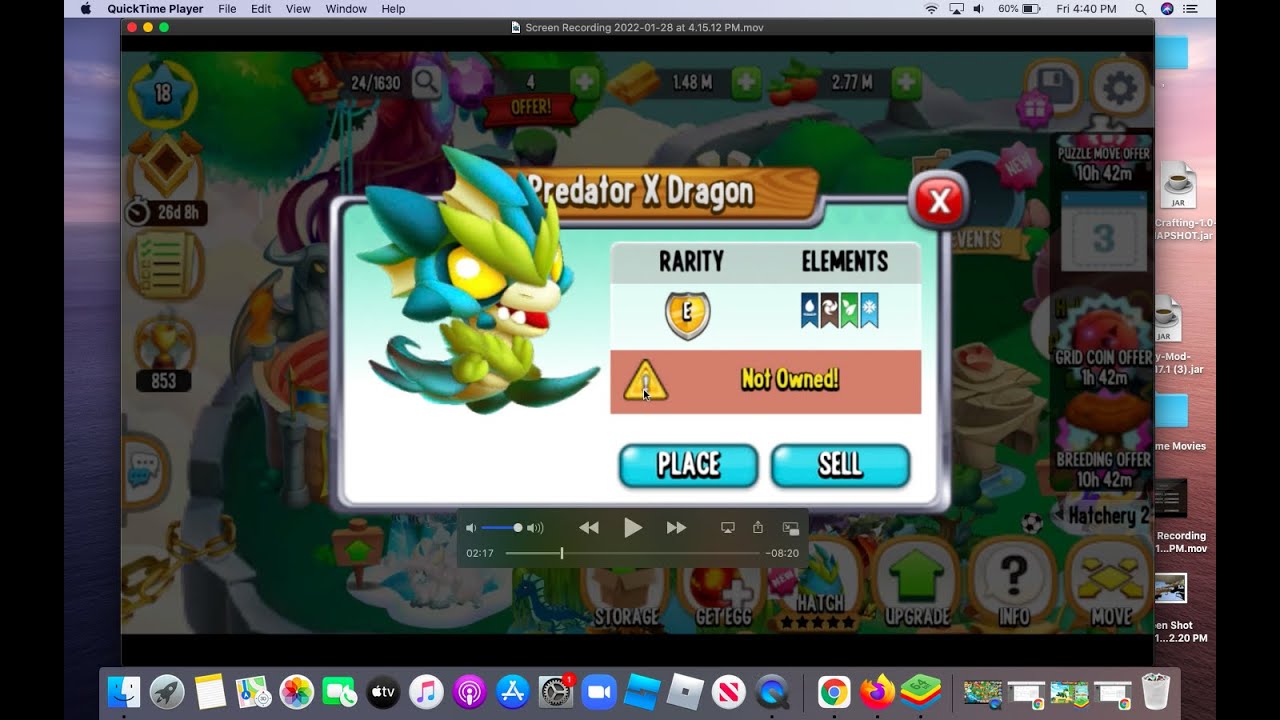 I Hatched the Predator X in Dragon City - YouTube