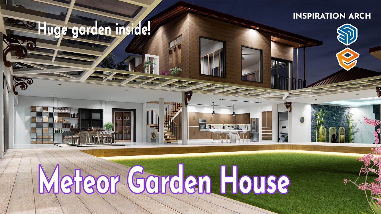 House Design | Meteor Garden House Design | 30 x 30 m | 4 Bedrooms ...