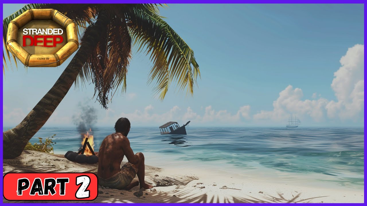 Surviving On Island Day 2 | Stranded Deep Gameplay | Part 2 - YouTube