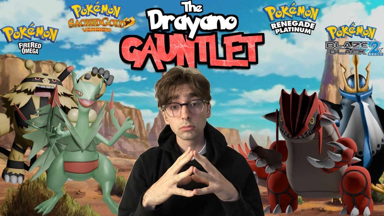 Back To Back Gym Leaders! | Drayano Hardcore Nuzlocke Gauntlet - YouTube