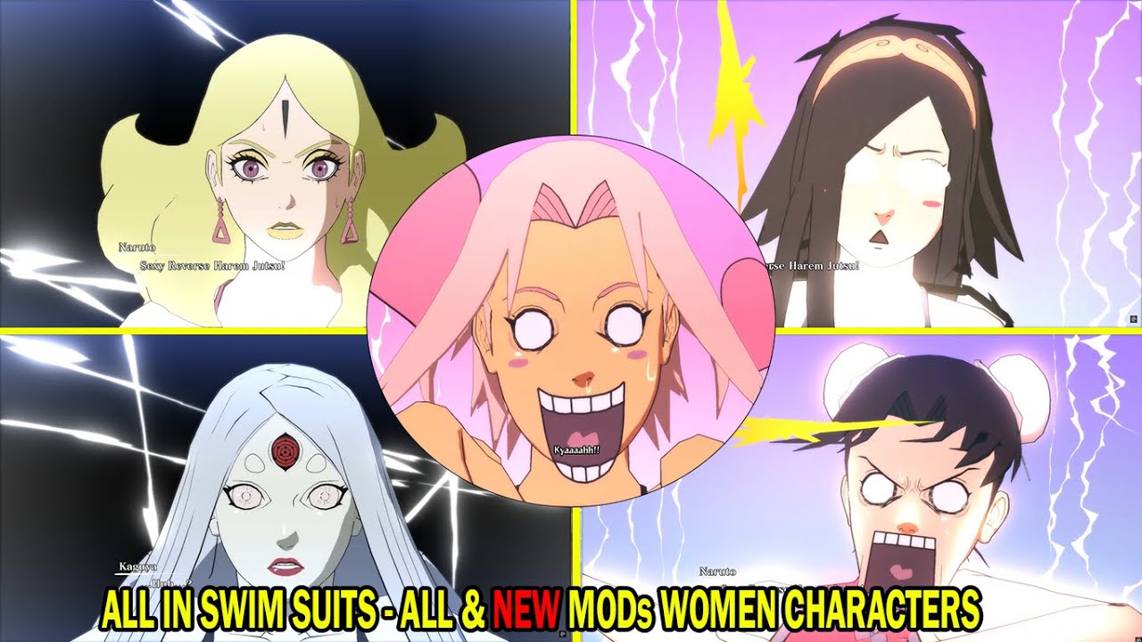 🤣 All Girls Can’t Handle Reverse Harem Jutsu 😳🔥 | Naruto x Boruto ...