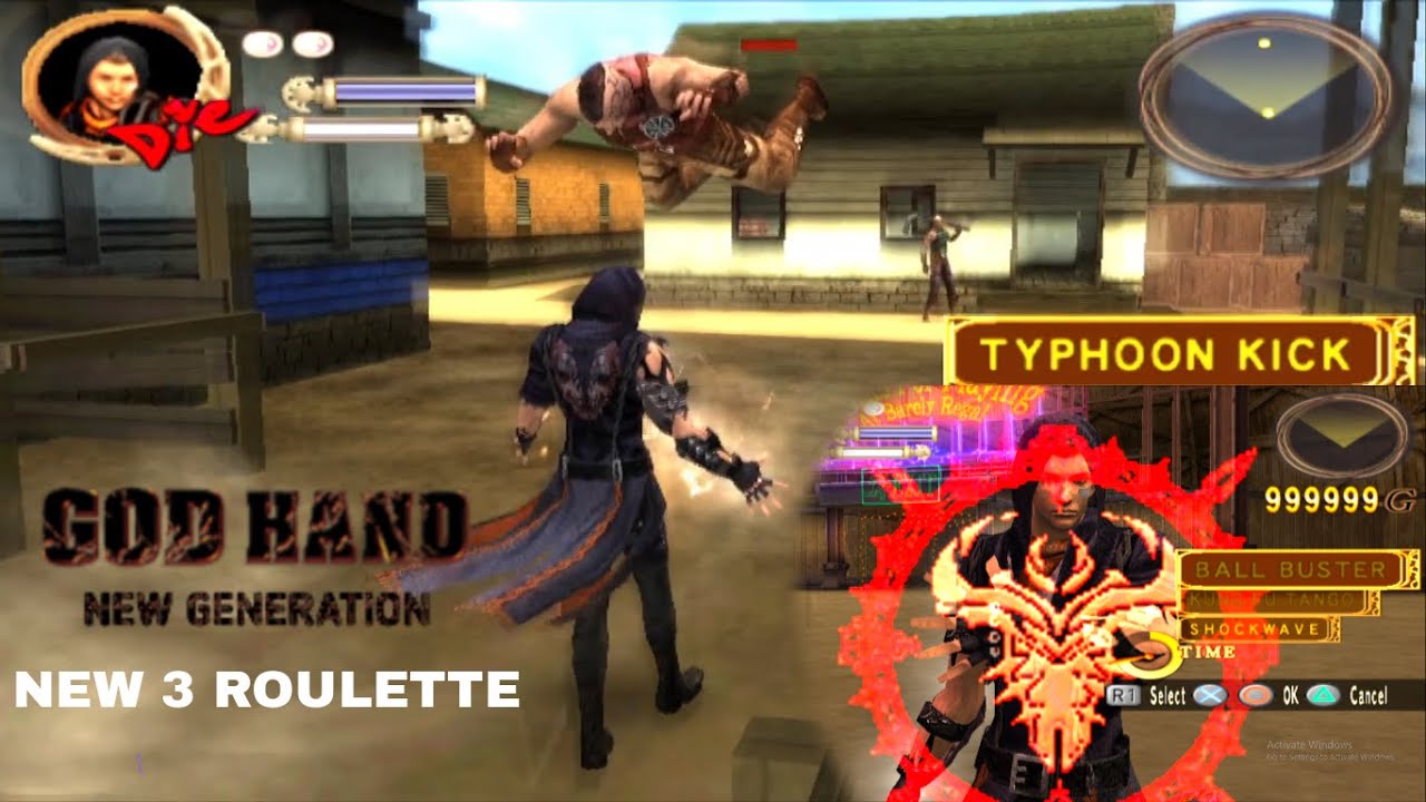 God Hand Mod New 3 ROULETTE test olivia project - YouTube