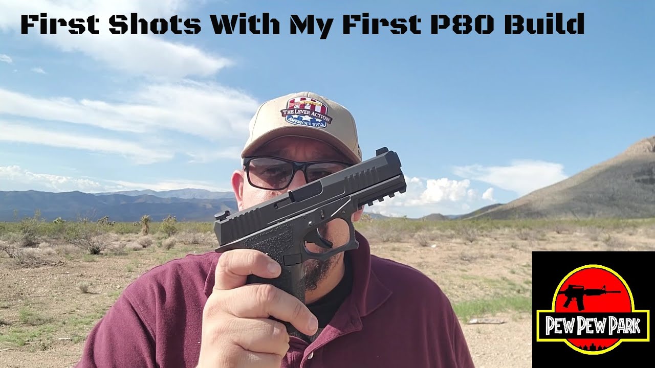 First Shots With My First P80 Build - YouTube