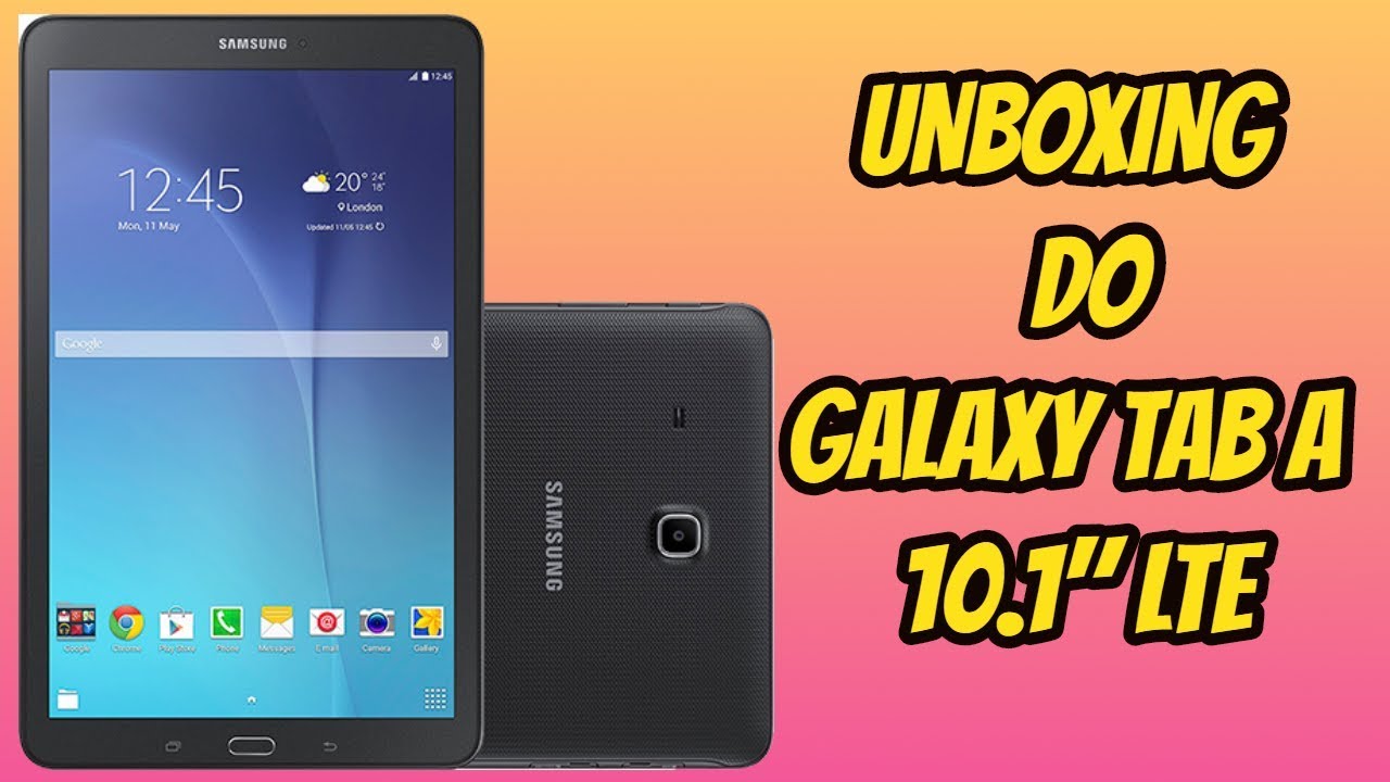 Unboxing Galaxy Tab A 10.1" LTE - YouTube