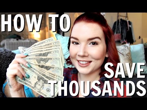 10 EASY TIPS TO SAVE THOUSANDS OF DOLLARS | SAVING $ HACKS - YouTube