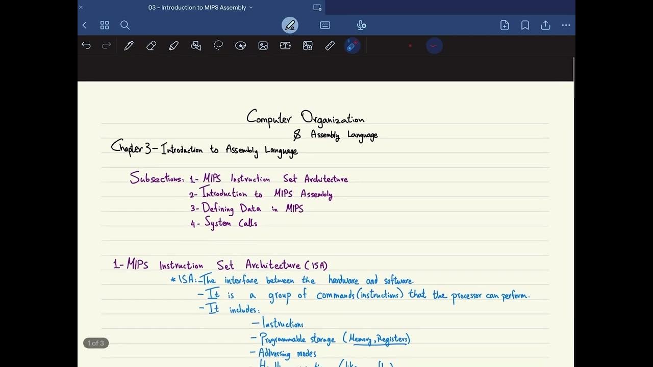 ITCS321 - Introduction to Assembly Language (Part 1) - YouTube