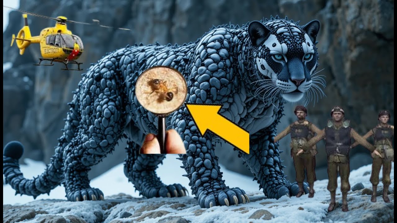 "Ice Panther’s Desperate Journey with Loyal Kitten ! #animalrescue # ...