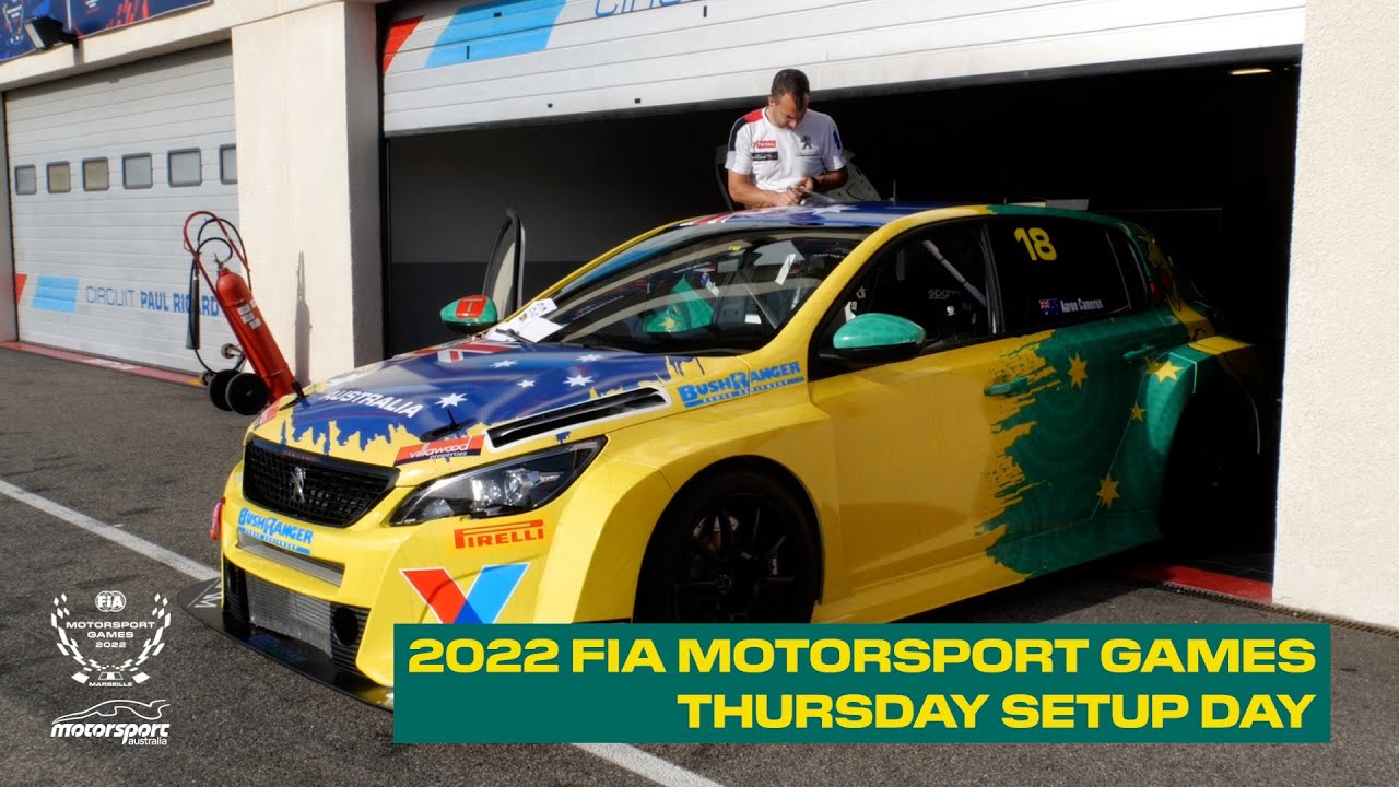 Touring Car Cup & Formula 4 Setup | 2022 FIA Motorsport Games - YouTube