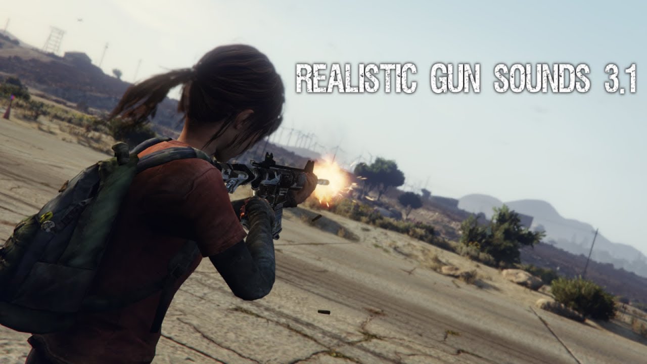 GTA 5 - Realistic Gun Sounds Mod 3.1 (2018) - YouTube