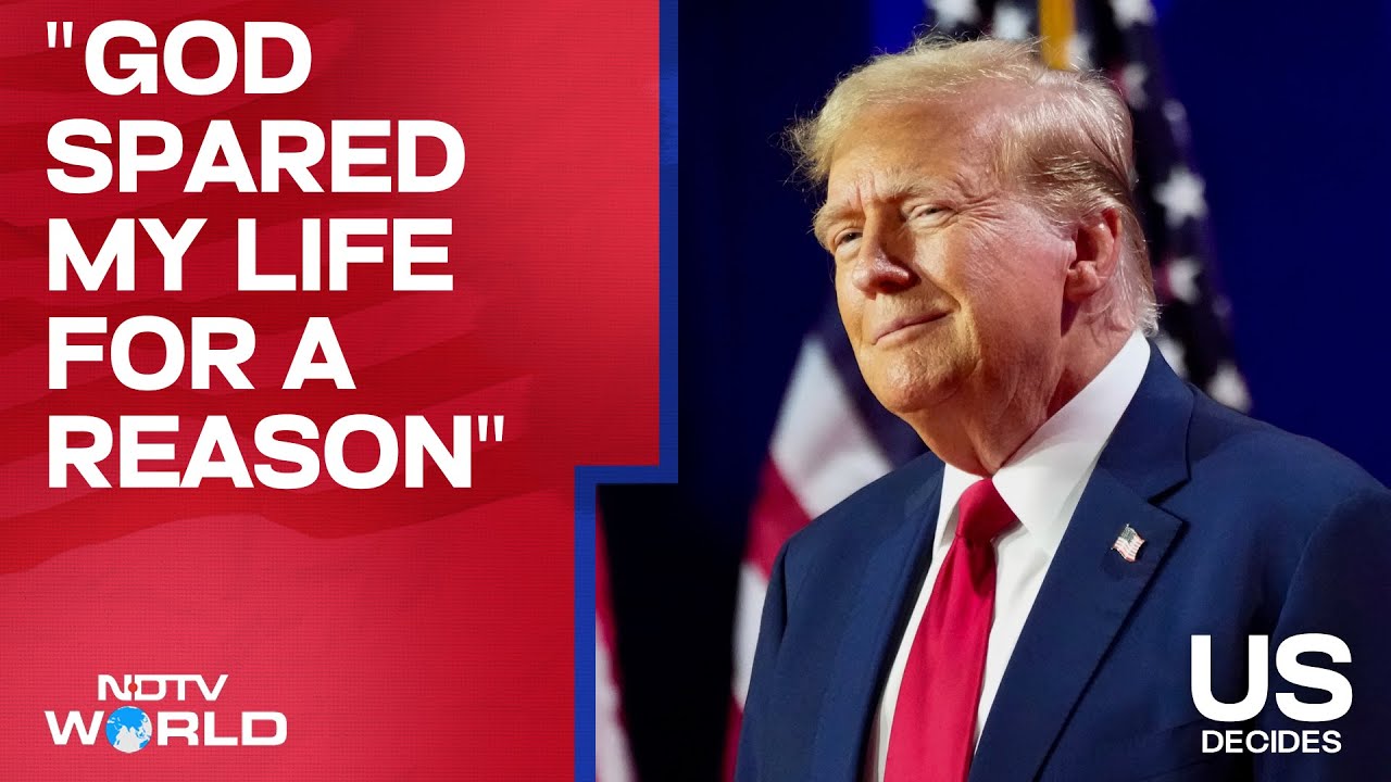 Donald Trump News | Donald Trump's Victory Speech: "God Spared My Life ...