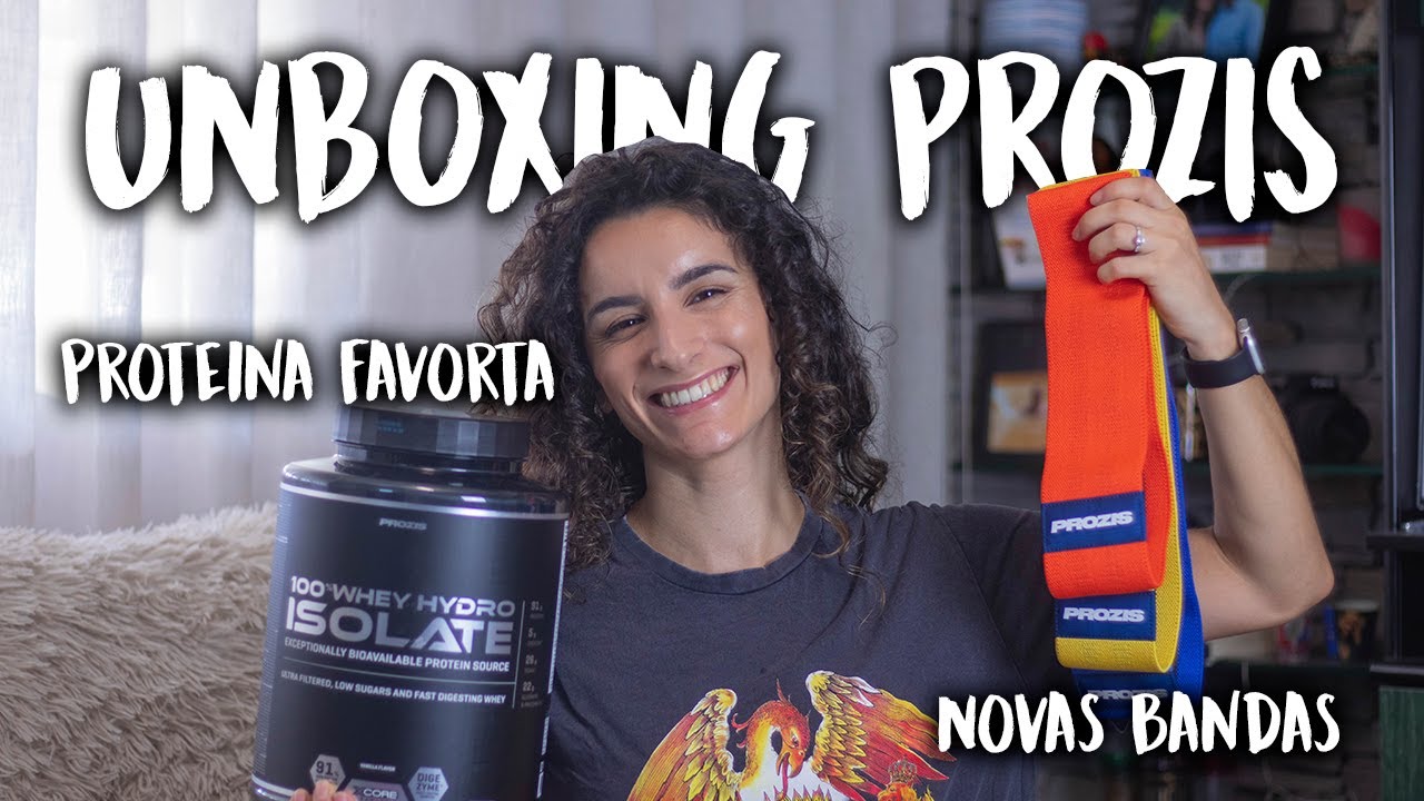 UNBOXING DA ENCOMENDA DA PROZIS - Novas bandas elásticas, proteína ...