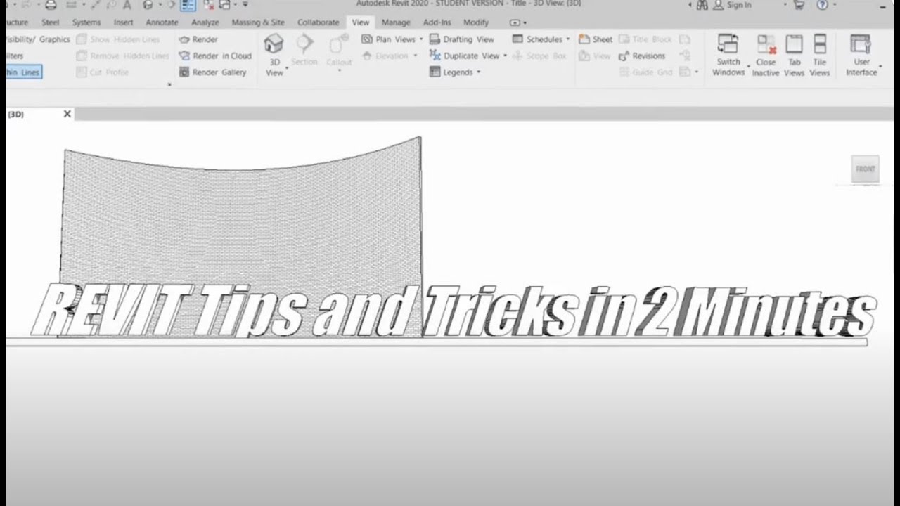 Revit Tips_ KeyBoard Shortcuts - YouTube