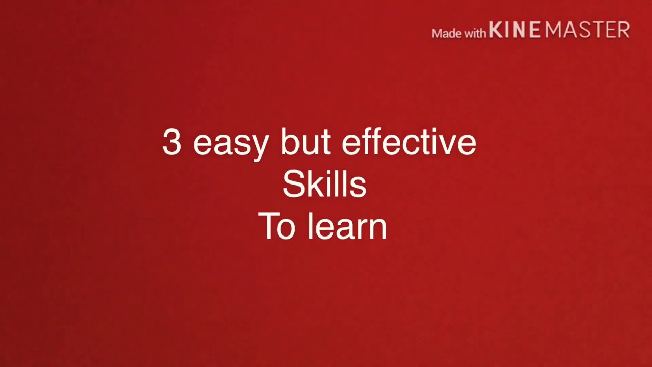 3 Easy But Effective Skills To Learn YouTube 3-easy-but-effective-skills-to-learn-youtube