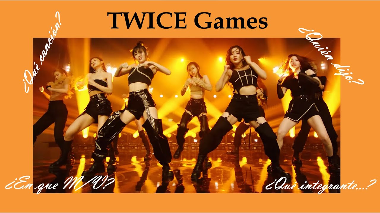 TWICE GAMES | ¿Quién cantó...? ¿Qué integrante...? ¿Qué canción ...