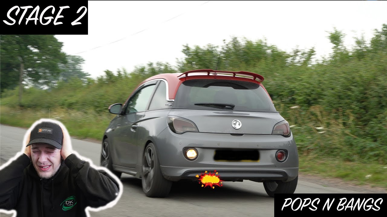*CRAZY* Vauxhall Adam S Stage 2 tuned by DK Tuning - YouTube