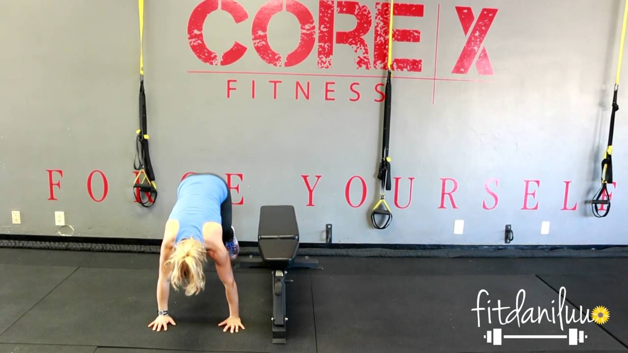 Over The Bench Burpees - YouTube