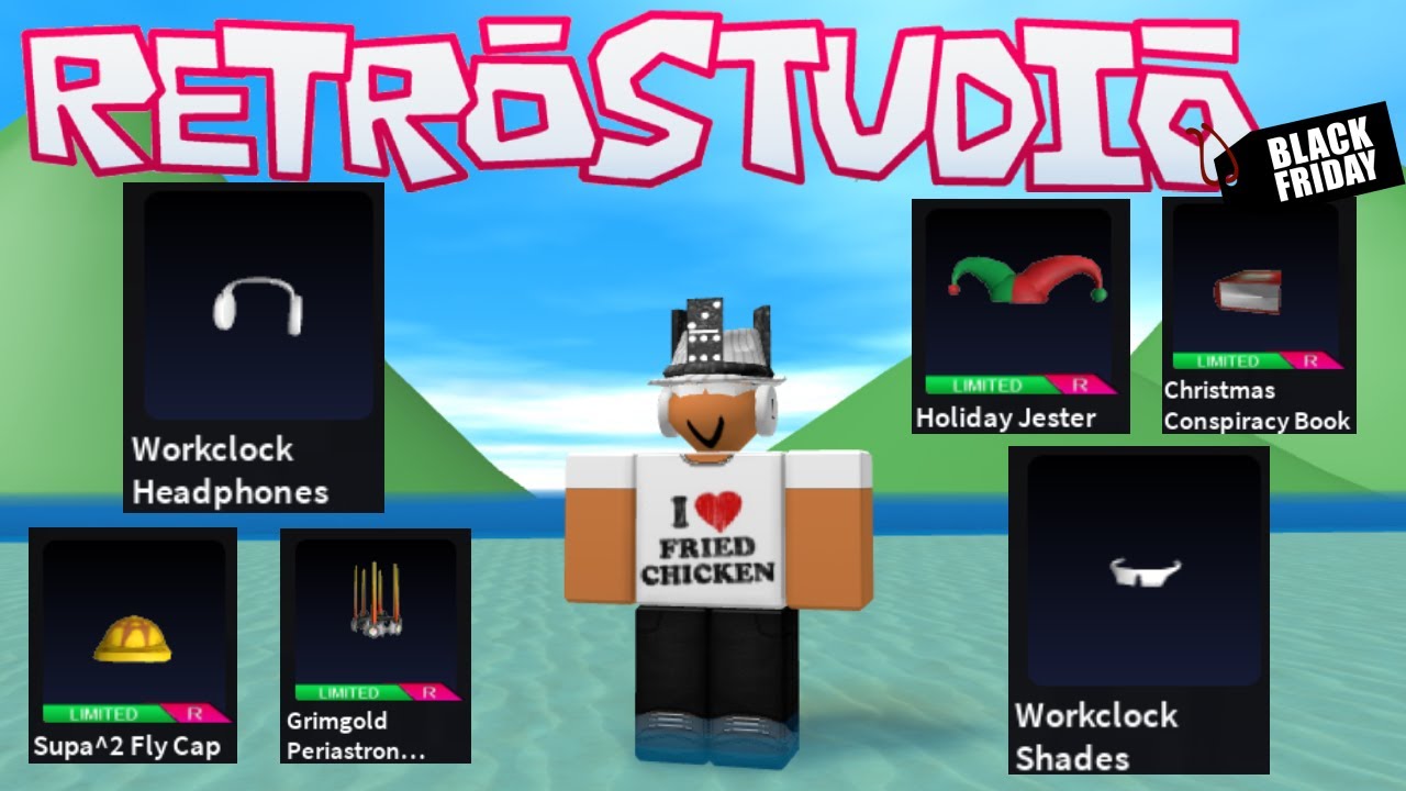 Black Friday Sale Day 3 & Cyber Monday Sale | RetroStudio | Roblox ...