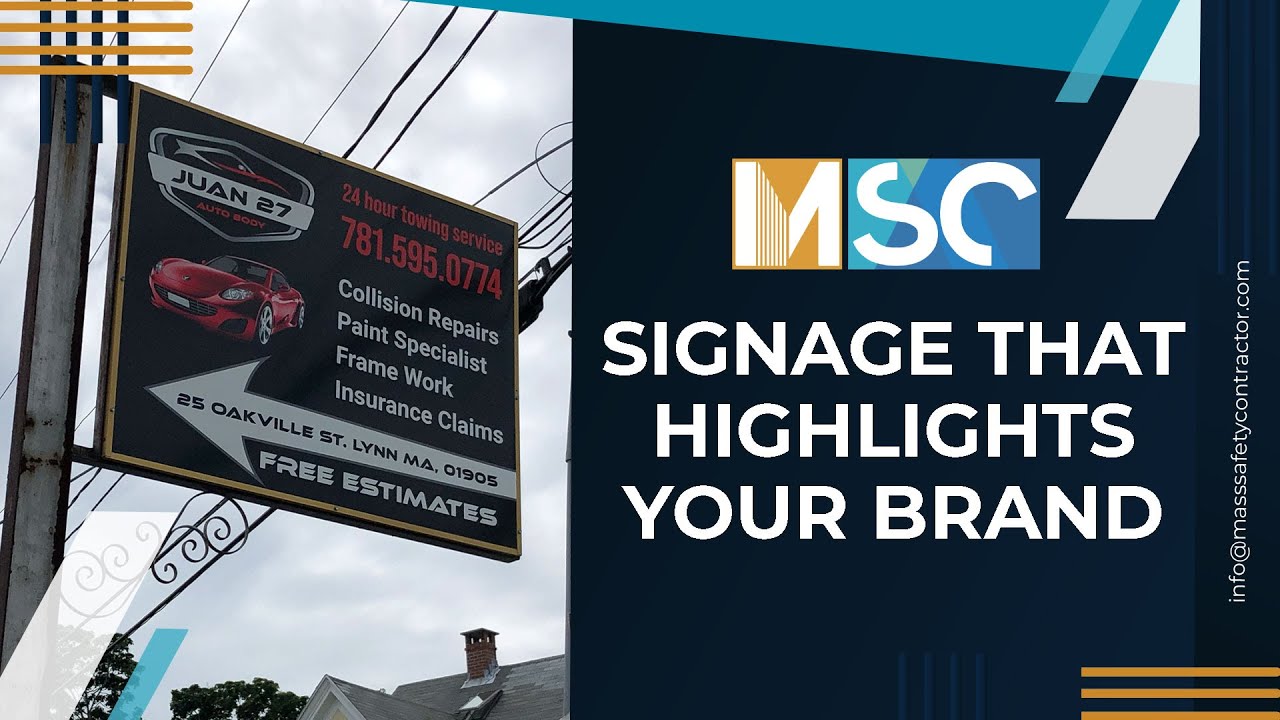 Signage that highlights your brand - MSC Branding Services - Vehicle ...