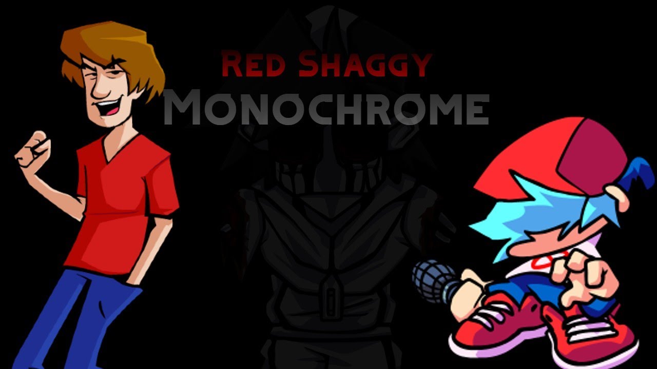 Red Shaggy Monochrome (Friday Night Funkin') - YouTube