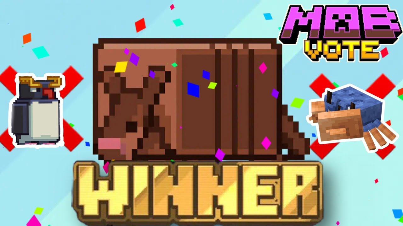 MINECRAFT 2023 MOB VOTE WINNER & SERVER!! - YouTube
