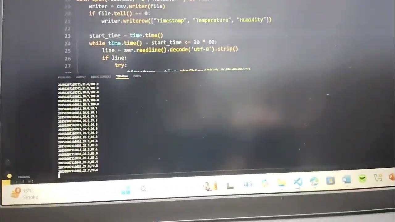 aurdino talks to python - YouTube