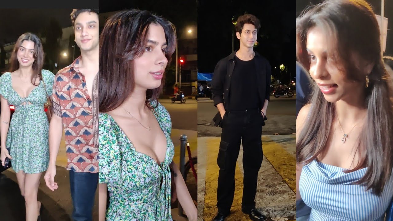 Suhana Khan Khushi Kapoor Vedang Raina Mihir Ahuja At Mihir Ahuja ...