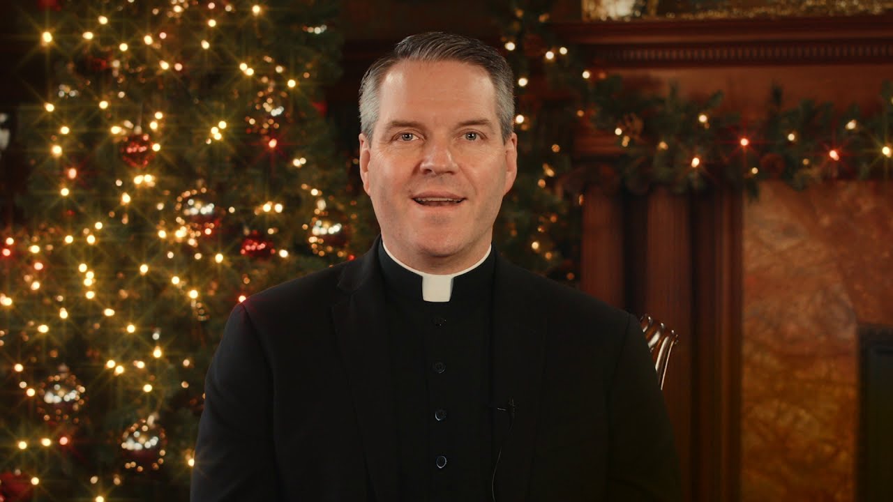 A Christmas Message from Father James P. Burns, IVD, Ph.D. - YouTube