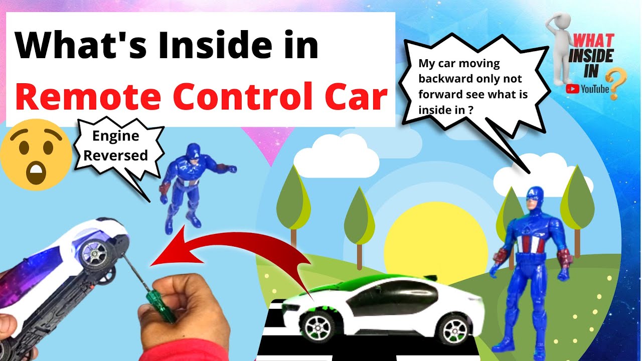 What is inside remote control car ? |RC Car testing with remote control ...