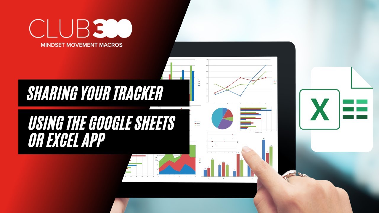 Using Google Sheets or Excel App to Collaborate on Habit Tracking - YouTube