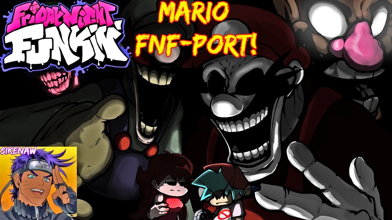 MARIO PORT MOD!!! | Friday Night Funkin -Vs. Mario FNF Port DEMO [FNF ...