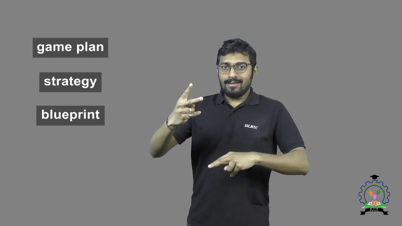 game plan, strategy, blueprint - YouTube