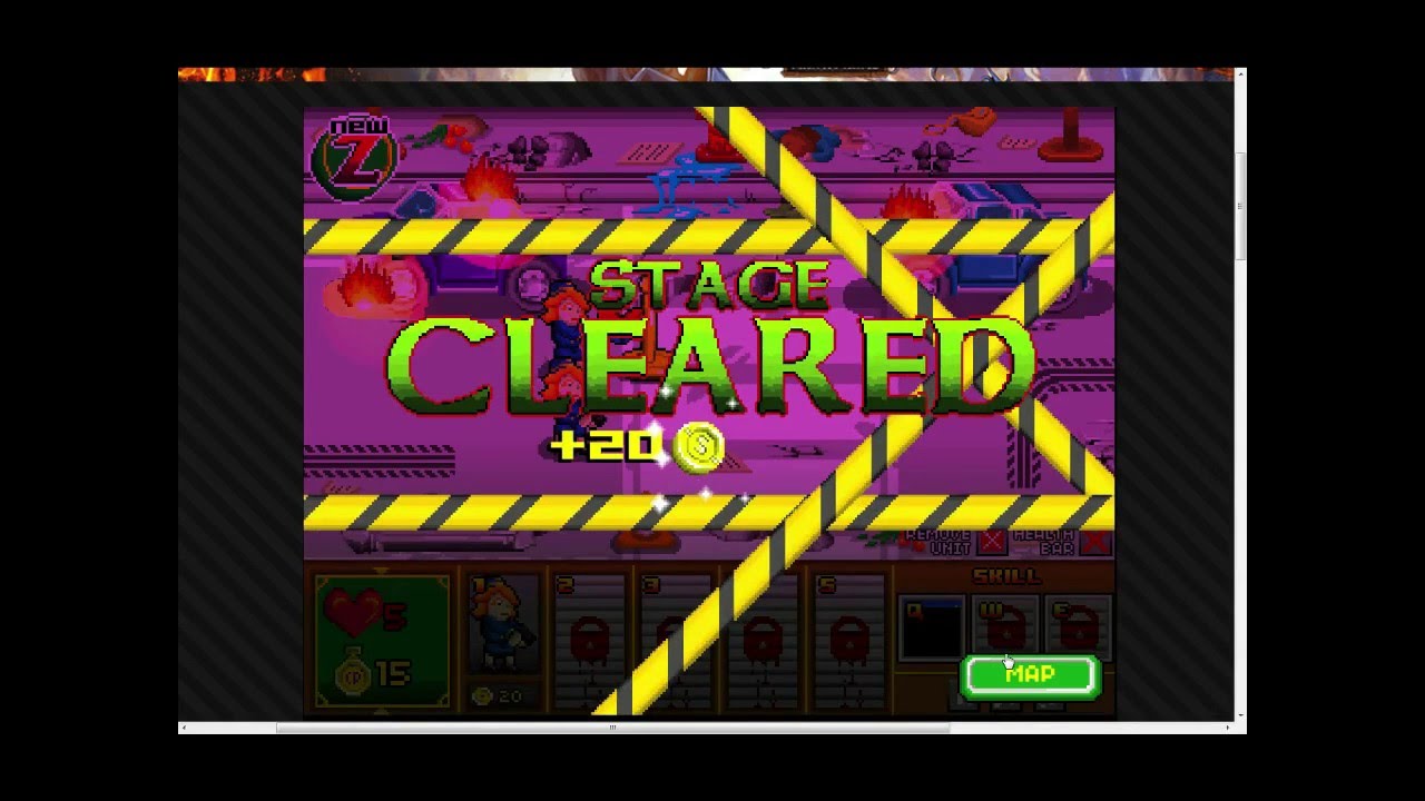 Zombie Defense flash game - YouTube