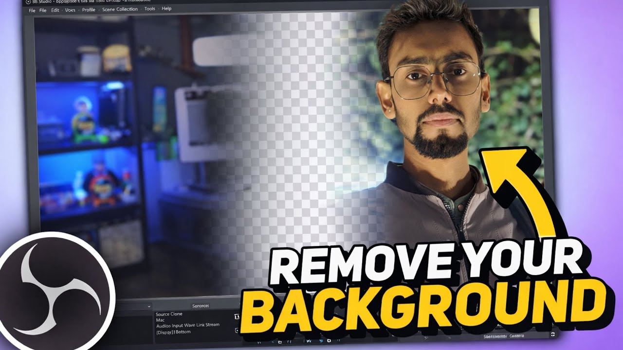 OBS Background Removal WITHOUT A Greenscreen (2026) - YouTube