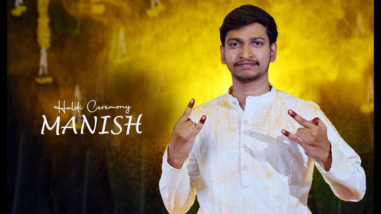 Groom Haldi Promo || Manish Vaishnav || Naveen Photography || 77996 41861 - YouTube