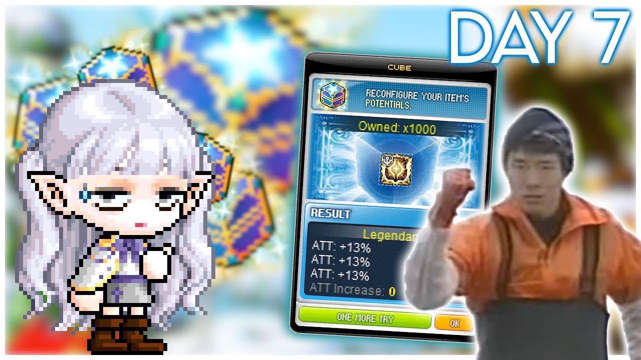 MapleStory - Day 7 SPECIAL - 2m NX (£2,000) going for 3L ATT% Bpot ...
