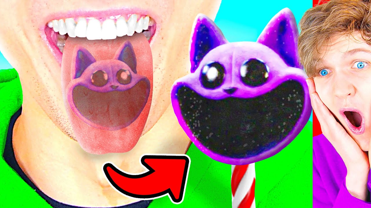 SMILING CRITTERS But It's CANDY!? (SMILING CRITTERS MADE OF CANDY ...