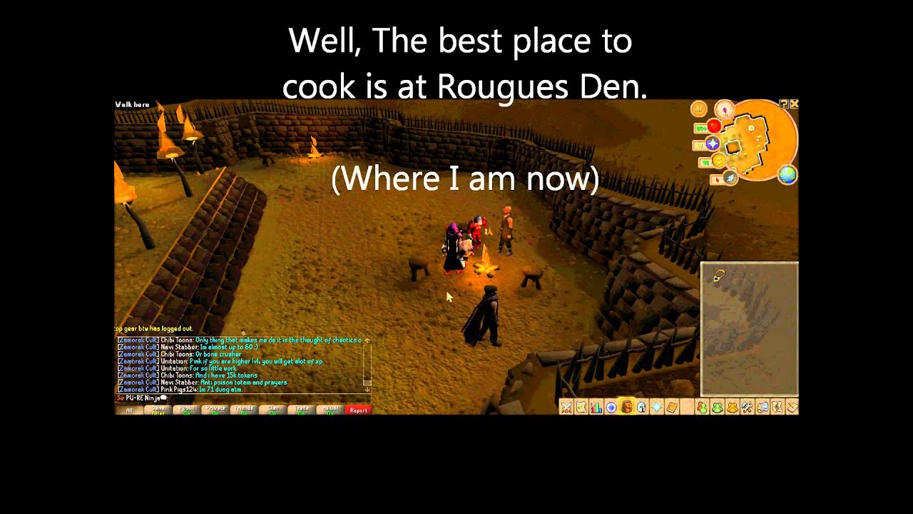 [RS] 1-99 Cooking guide P2P with cooking gauntlets - YouTube