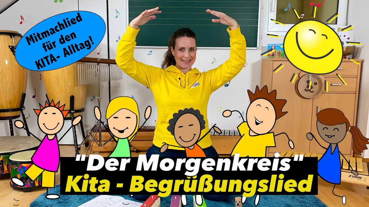 Der Morgenkreis | Begrüßungslied für KITA | Kinderlied | Simone Ludwig ...