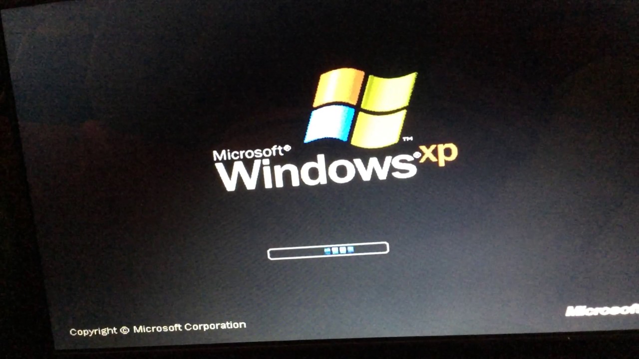 Windows xp boot and shut down - YouTube