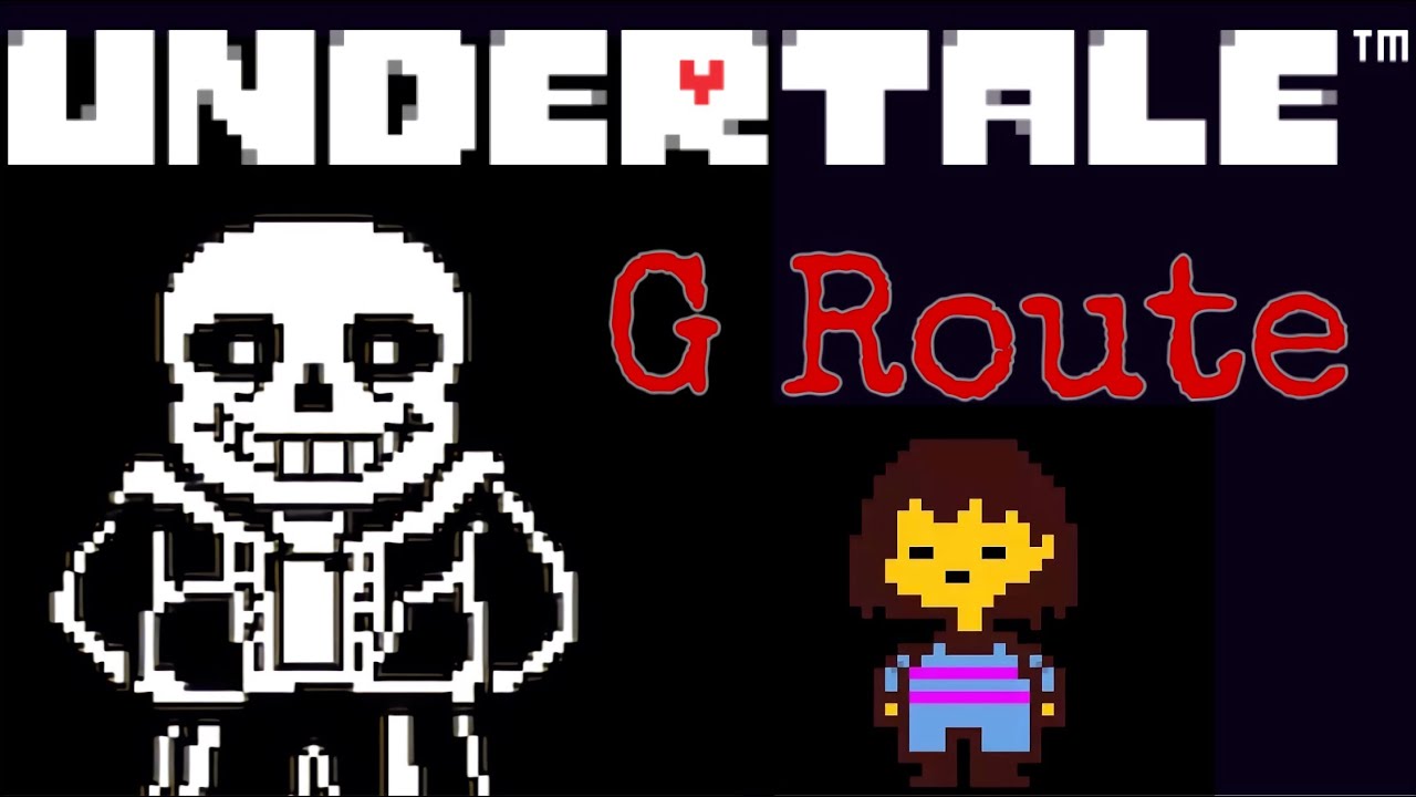 【G Route】全員倒す。全くやさしくないRPG『UNDERTALE-アンダーテール』 - YouTube
