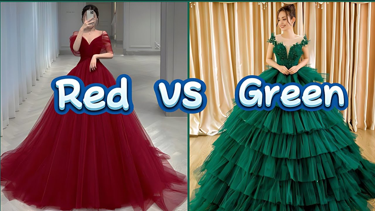 Red vs Green | Green vs Red | which is your favourite? | Choose one ...