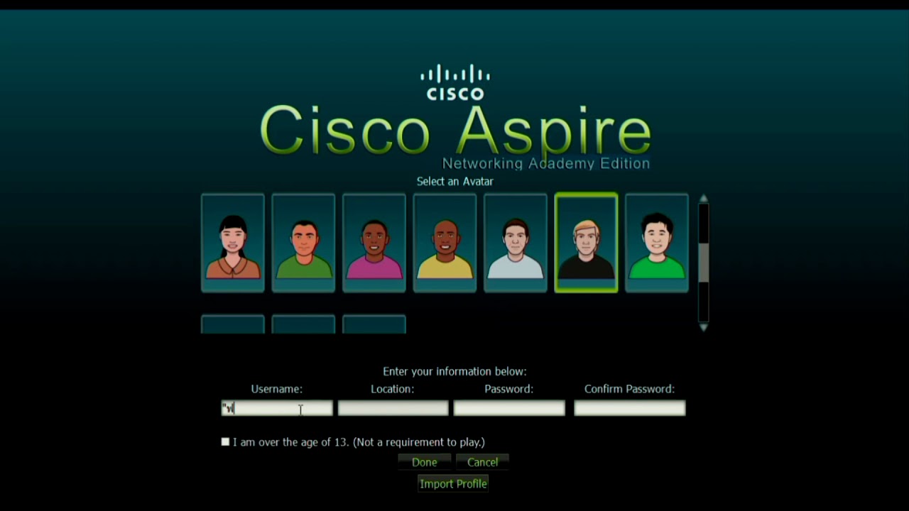 แคสเกม Cisco Aspire ตอนที่ 001 สร้างตัวละคร - YouTube