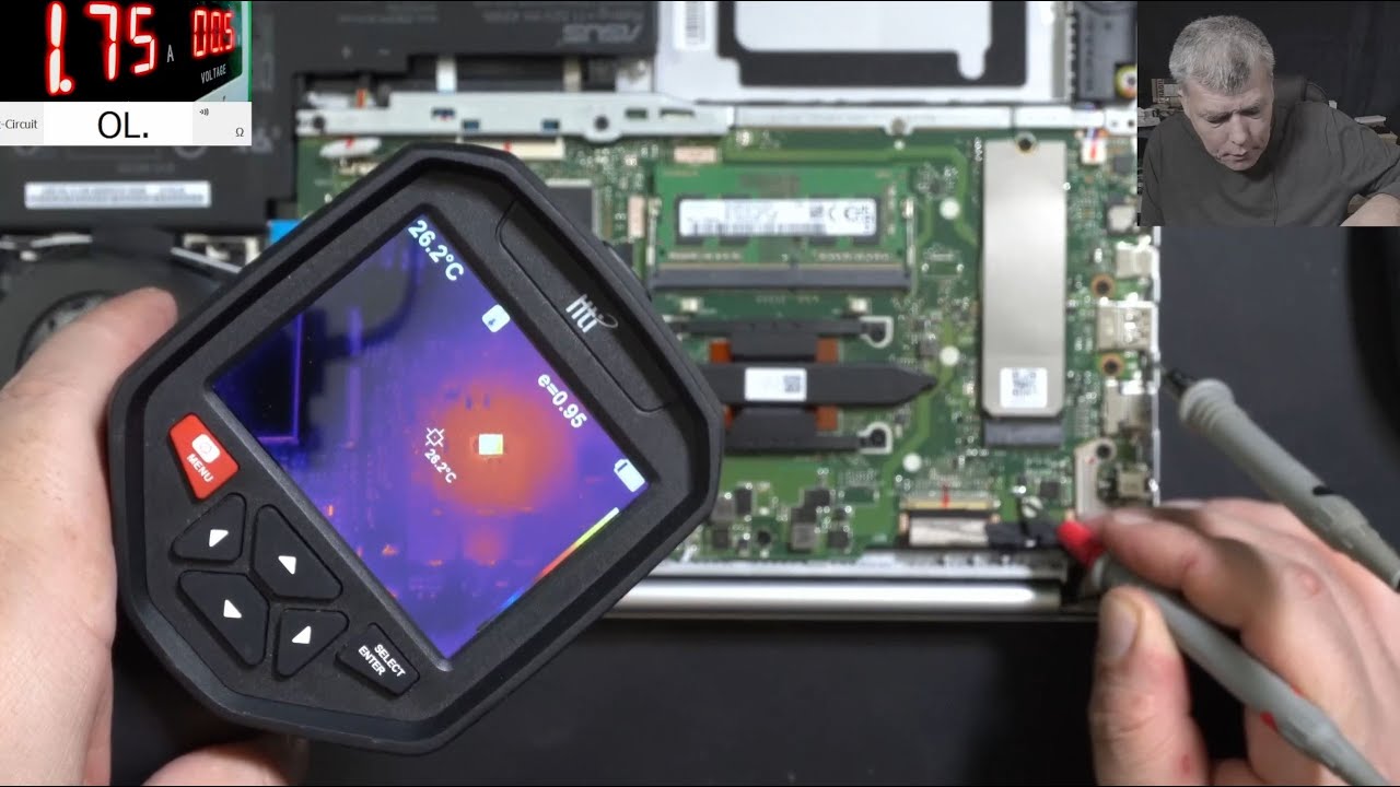 ASUS VivoBook 15 M513U dead, no power, motherboard repair - How to ...