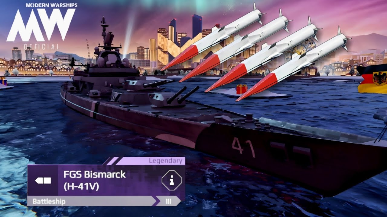 FGS Bismarck (H-41V) - 10k/AC- Alternative Of FS Richelieu | Modern ...